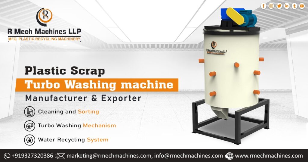 Exporter of Plastic Scrap Turbo Washing Machine in Uganda - R Mech ...